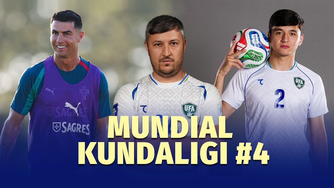 O‘zbekiston va Ronaldu boshlamoqda | JCH kundaligi - Mover.uz