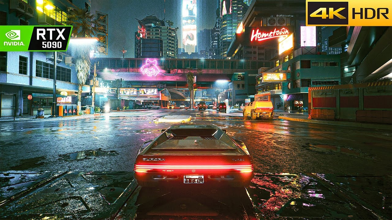Cyberpunk 2077 (RTX 5090) Ray-Tracing Ultra Realistic MAX Graphics Gameplay [4K 60FPS HDR ...