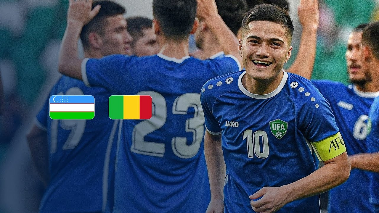 U23 O’rtoqlik o’yini. O’zbekiston – Mali (07.06.2024) - Mover.uz