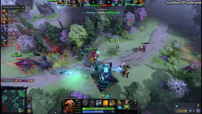 Dota 2 9k MMR Double Down Miracle vs GH Mid Earthshaker Player of Team ...