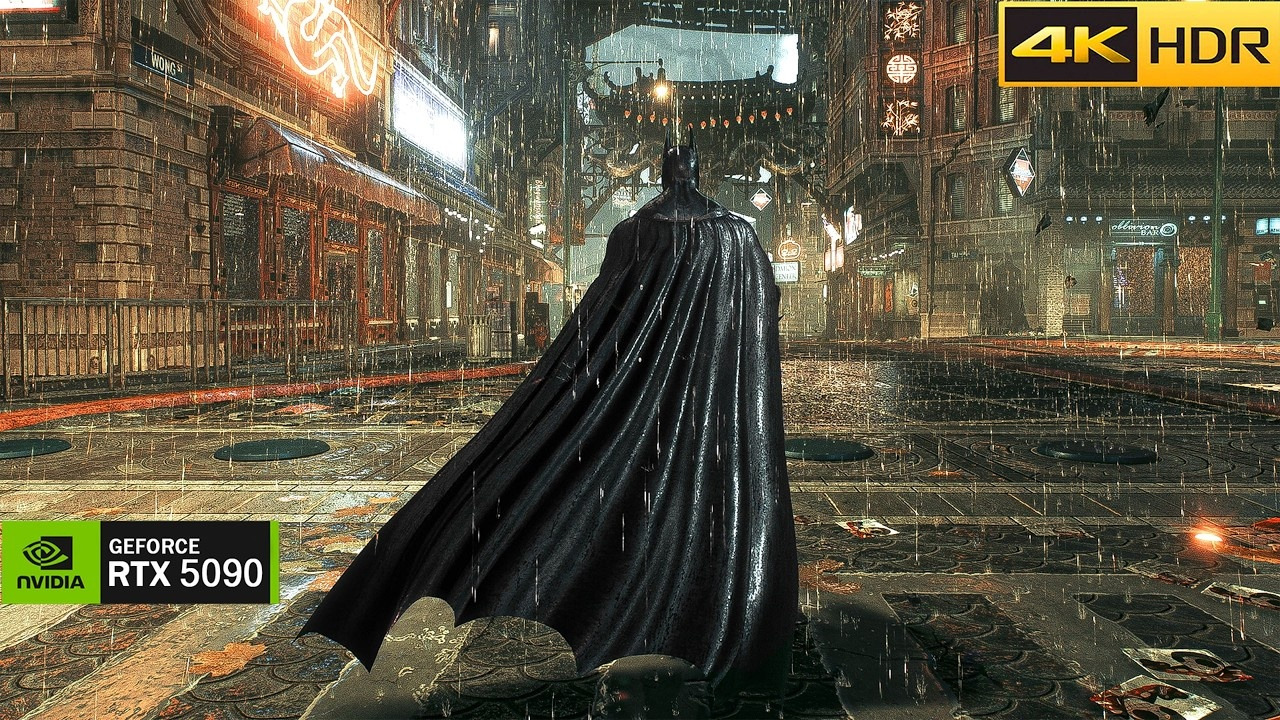 Batman: Arkham Knight (RTX 5090) STILL LOOKS AMAZING | Realistic ULTRA ...