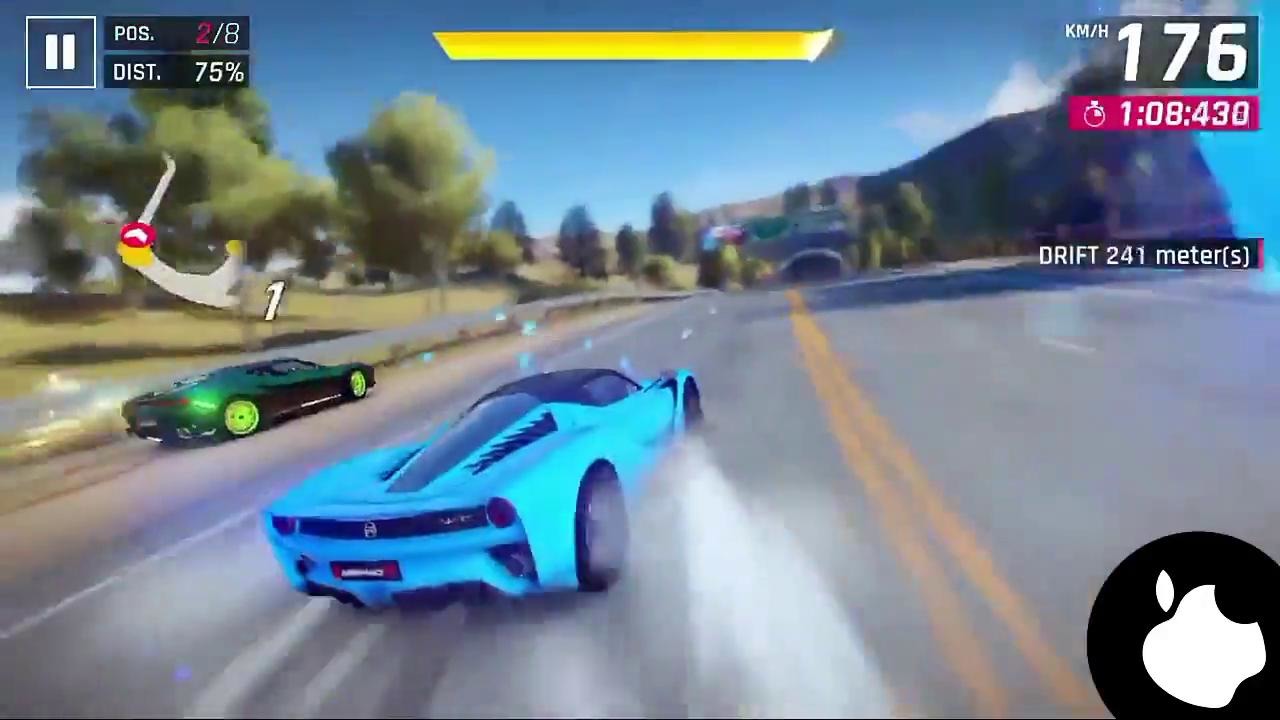 Asphalt 9 Legends Graphic Comparison Android VS IOS - Mover.uz