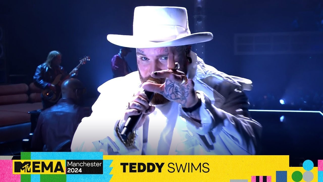 Teddy Swims – «The Door» / «Lose Control» | MTV Europe Music Awards ...