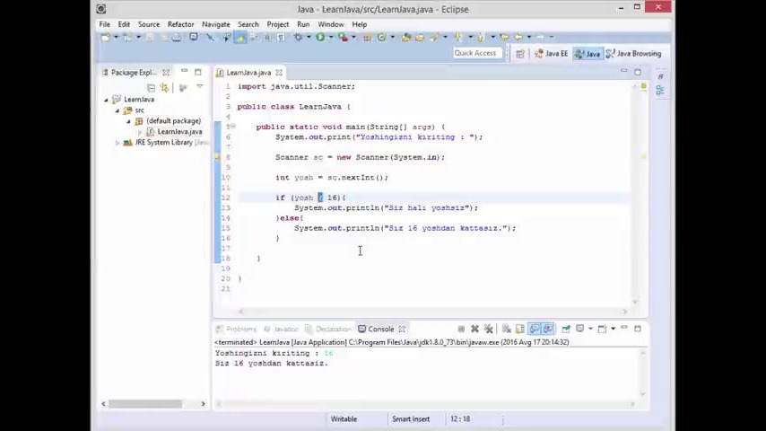 Java dasturlash asoslarini bitta video darsda o’rganing - Mover.uz