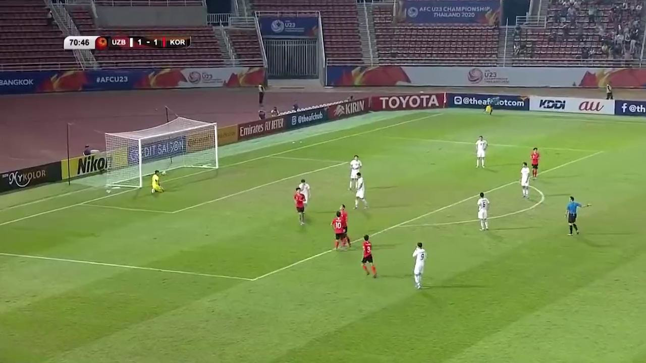Узбекистан – Южная Корея | Чемпионат Азии 2020 U23 | Группа С | 3-й тур - Mover.uz