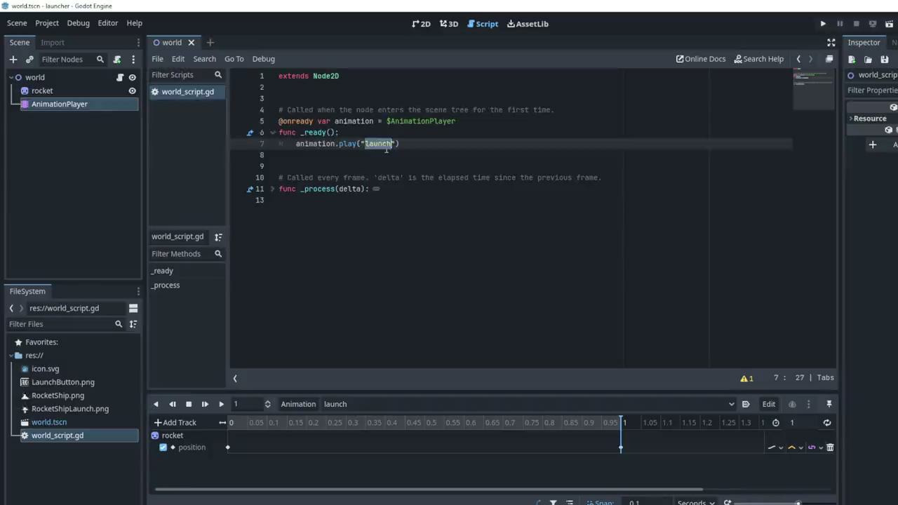 Godot engine bo’yicha 3-dars #animation #signals #uzbekcha - Mover.uz