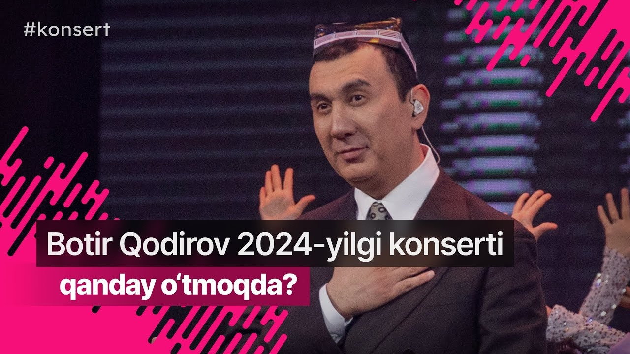 Botir Qodirov konsertidan reportaj – 2024 @BotirQodirovofficial - Mover.uz