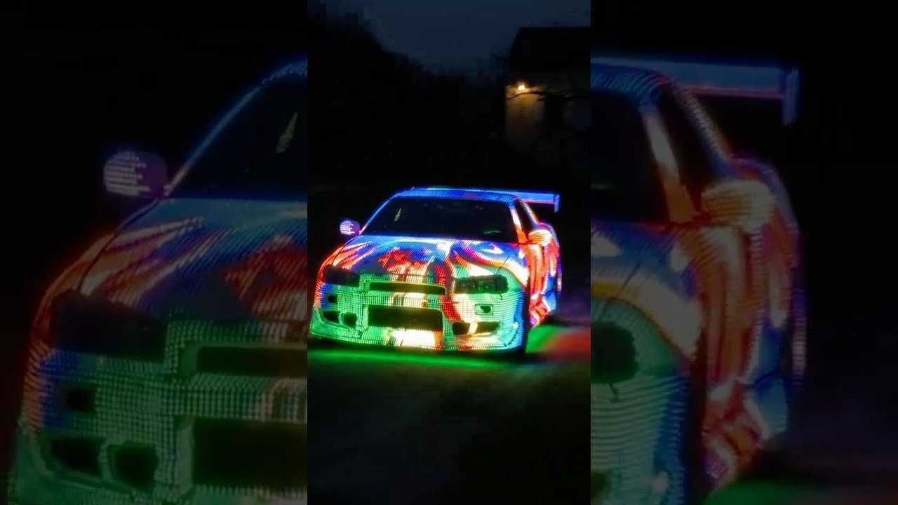 Most LED lights on a car – 43,860 by Alix Wilding - Mover.uz