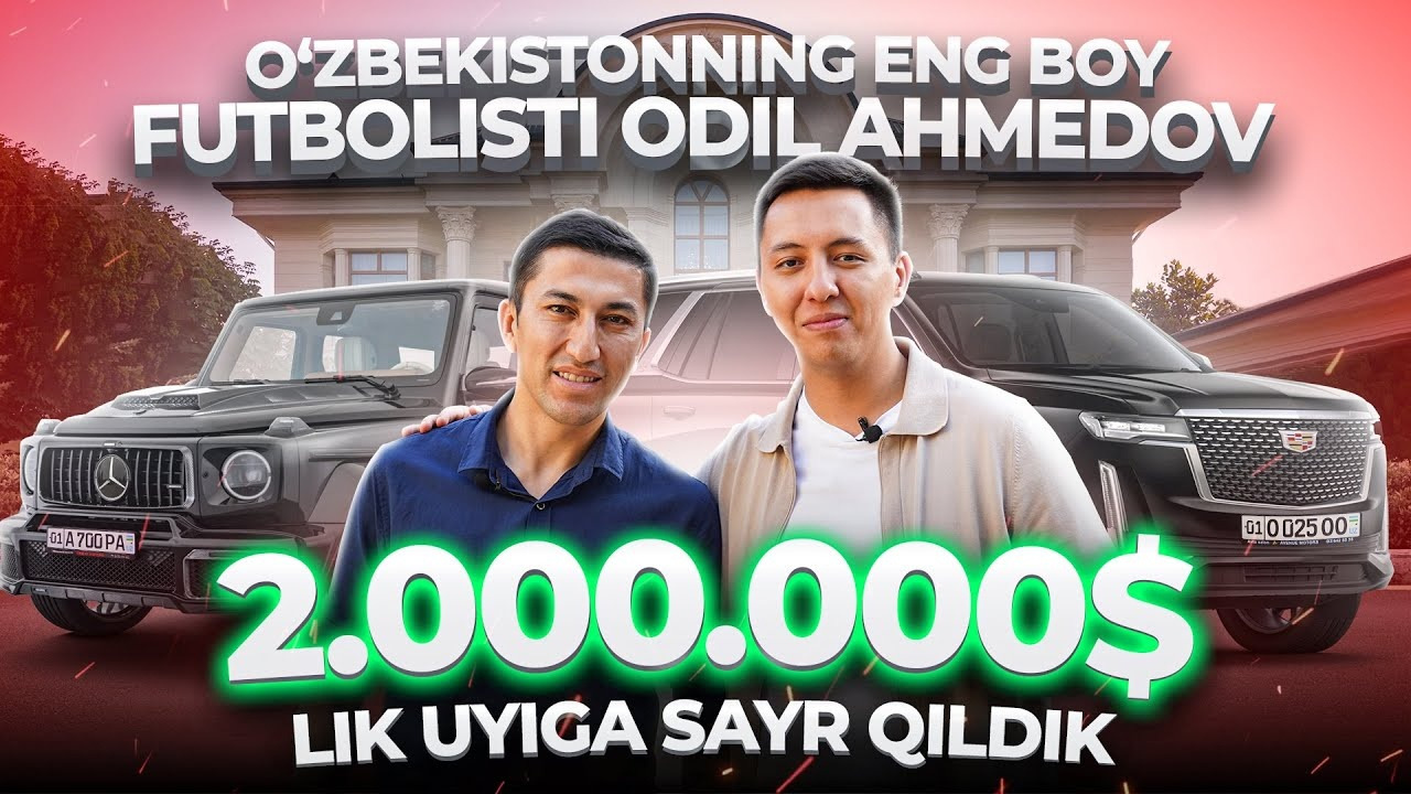 O’ZBEKISTONNI ENG BOY FUTBOLISTI – ODIL AHMEDOV - Mover.uz