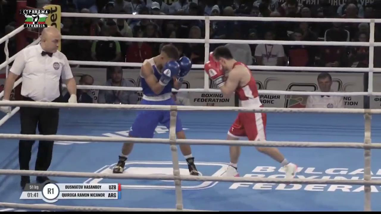 Hasanboy Dusmatov (UZB) – Ramón Nicanor Quiroga (ARG) | Strandja Tournament 2023 | Final | 51kg ...