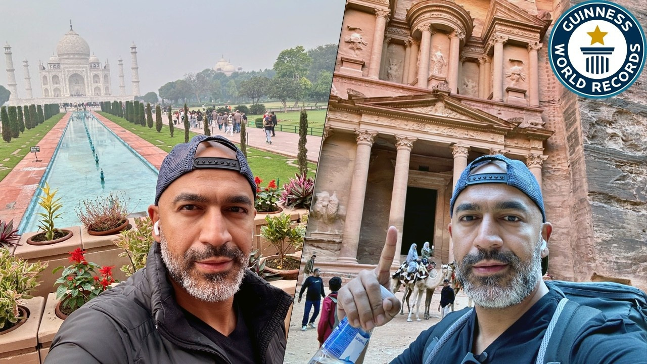 Fastest Time To Visit The New Seven Wonders of the World – Guinness ...