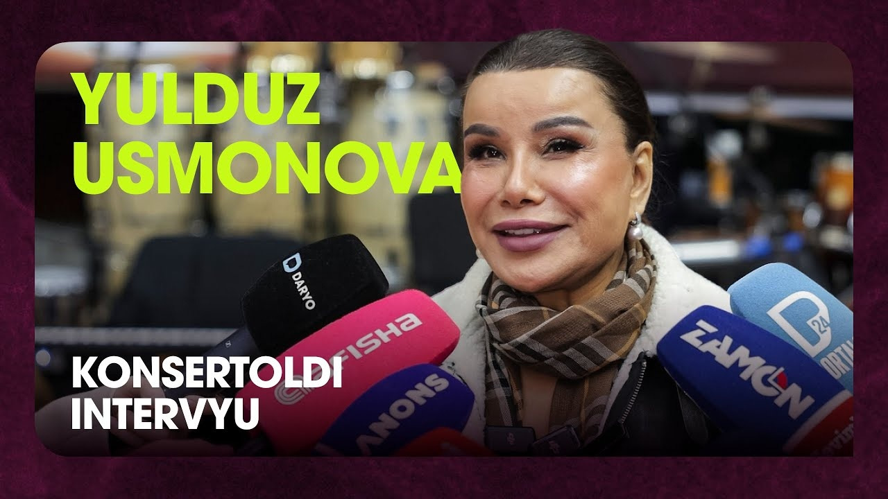 Yulduz Usmonova bilan intervyu – 2025 - Mover.uz
