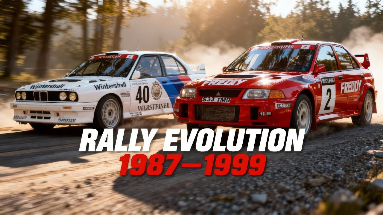 Rally Evolution 1987–1999 | Iconic WRC Cars History (Part 2) - Mover.uz