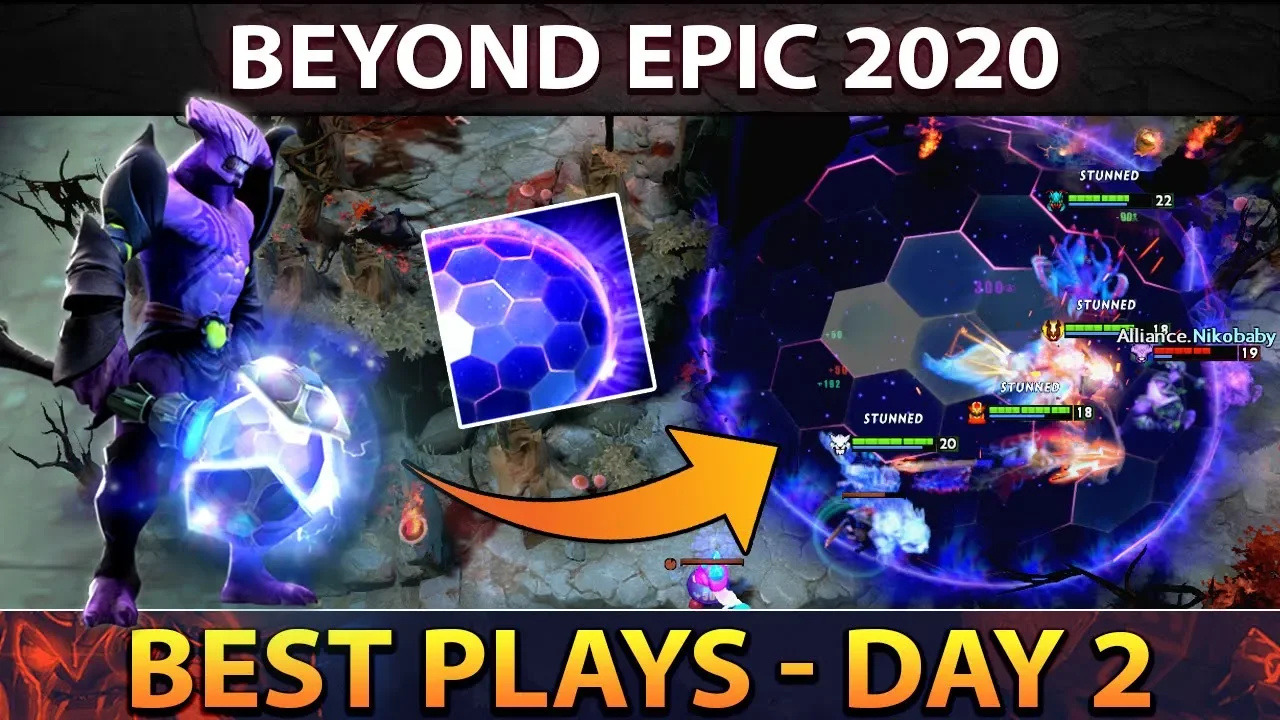 Dota 2 BEYOND EPIC: Best Plays – Day 2 - Mover.uz