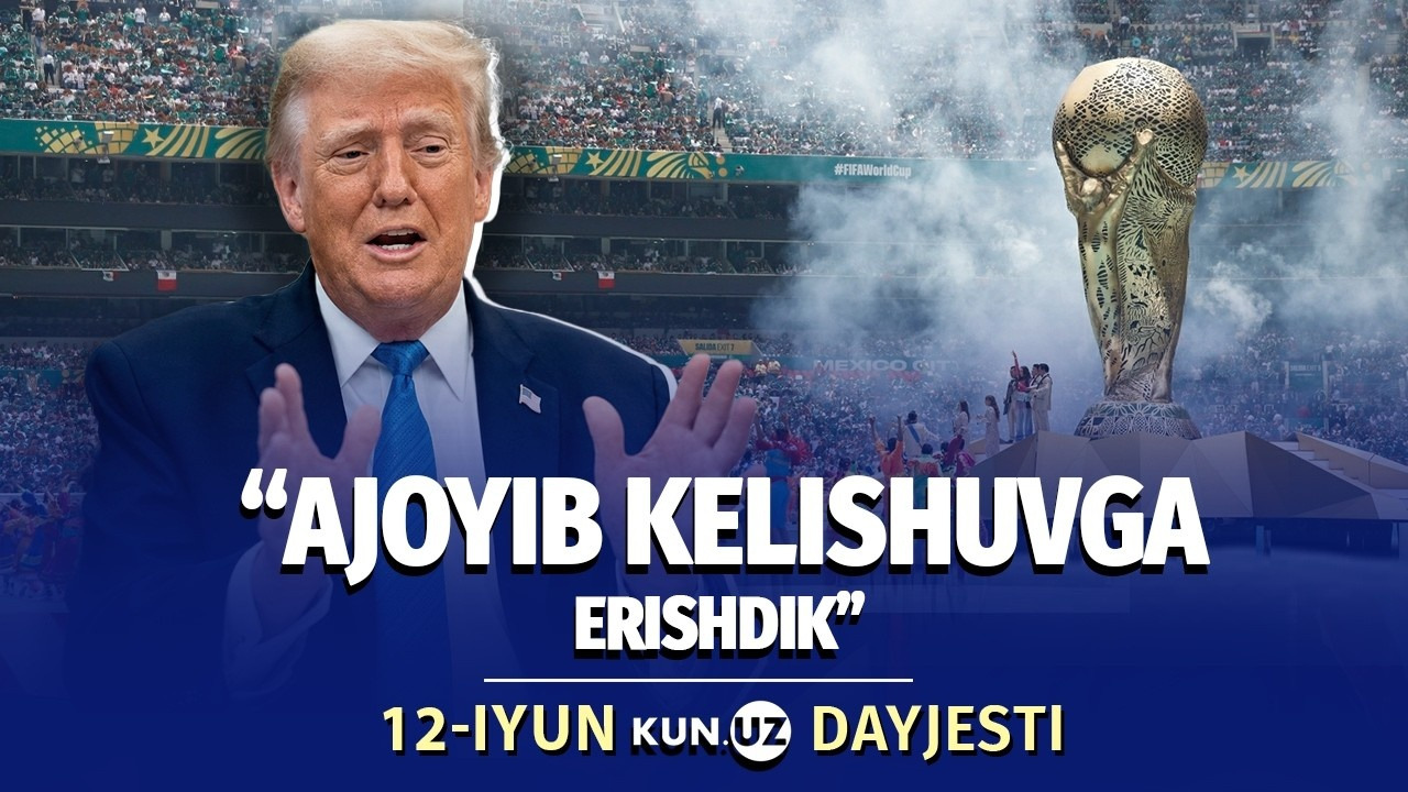 Tinchlik muzokaralaridagi umid, futbol bayrami ochilishi – kun dayjesti ...