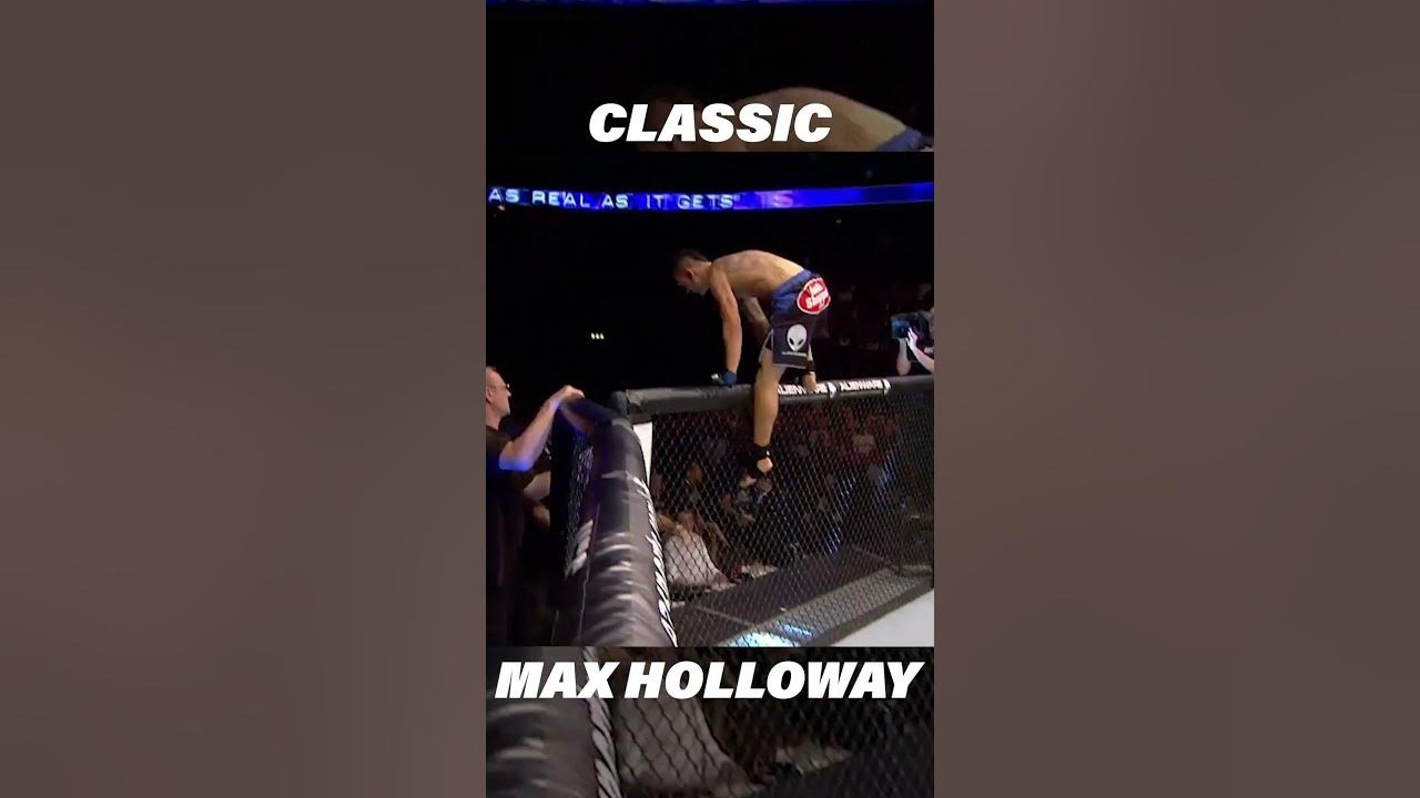 This Max Holloway Knockout is CLASSIC!! #ufc #mma #mmafighter - Mover.uz