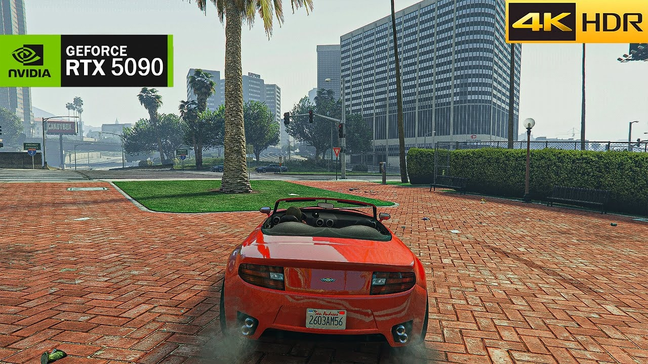 Grand Theft Auto V Enhanced (RTX 5090) RAY-TRACING Ultra MAX Graphics ...