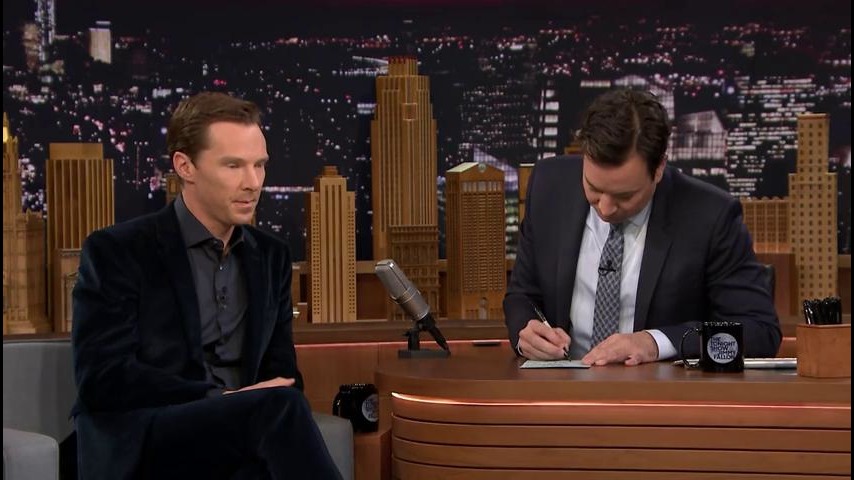 The Tonight Show Starring Jimmy Fallon. Mad Lib Theater with Benedict ...