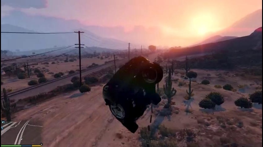 GTA 5 трюки #2 (muslim 05) - Mover.uz