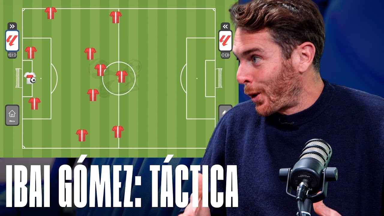 IBAI GÓMEZ explica su filosofía en la PIZARRA TÁCTICA - Mover.uz