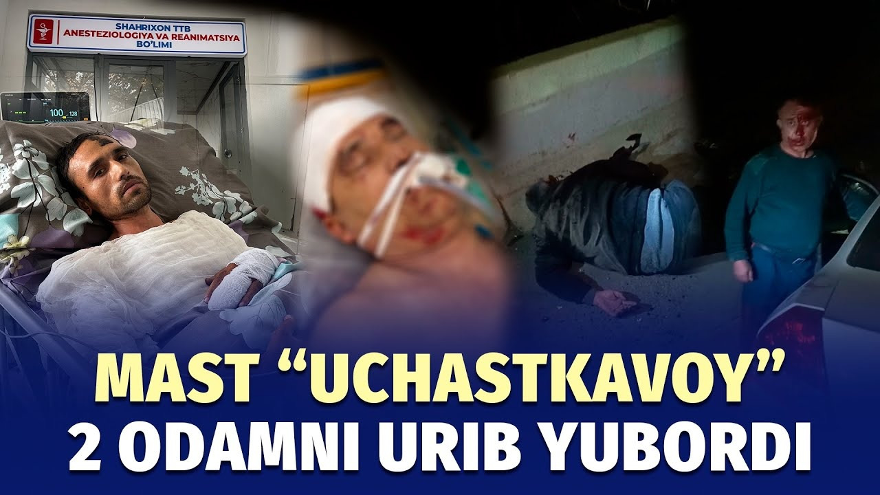 Shahrixonda IIB xodimi mast holda ikki odamni urib ketdi - Mover.uz