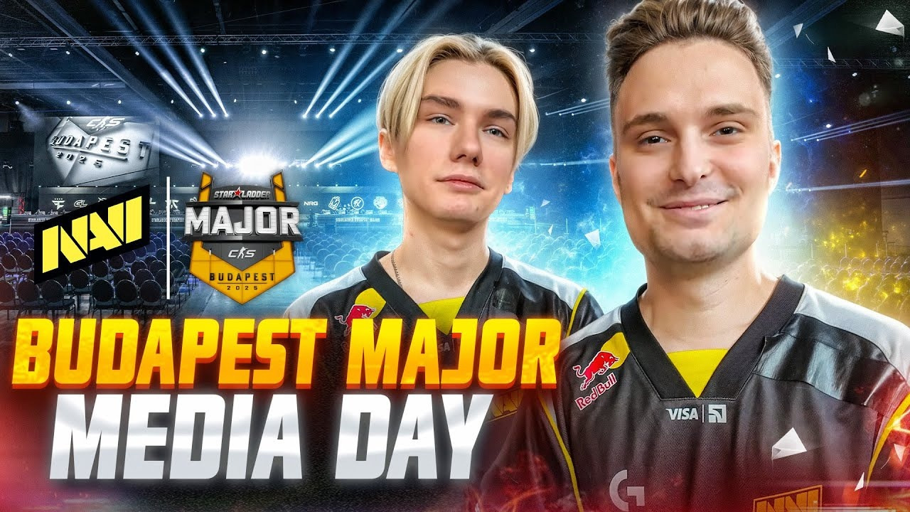 Media Day at Budapest Major | NAVI CS2 VLOG - Mover.uz
