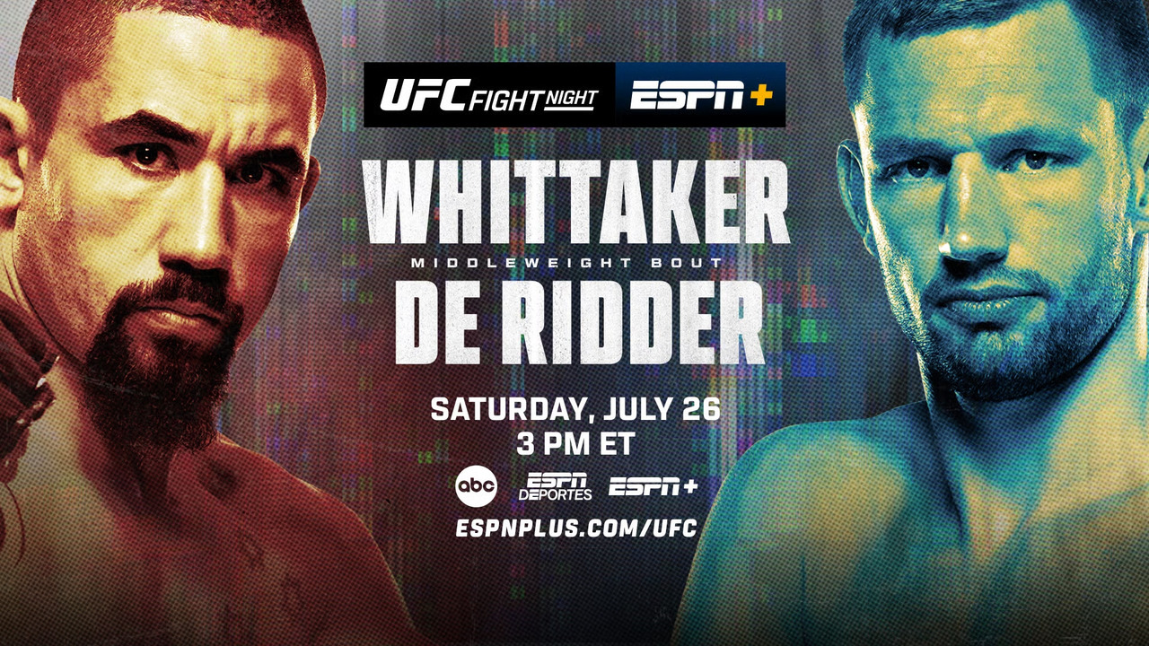 UFC ON ABC 9: Whittaker vs. de Ridder (ОСНОВНОЙ КАРД) 27.07.2025 ...
